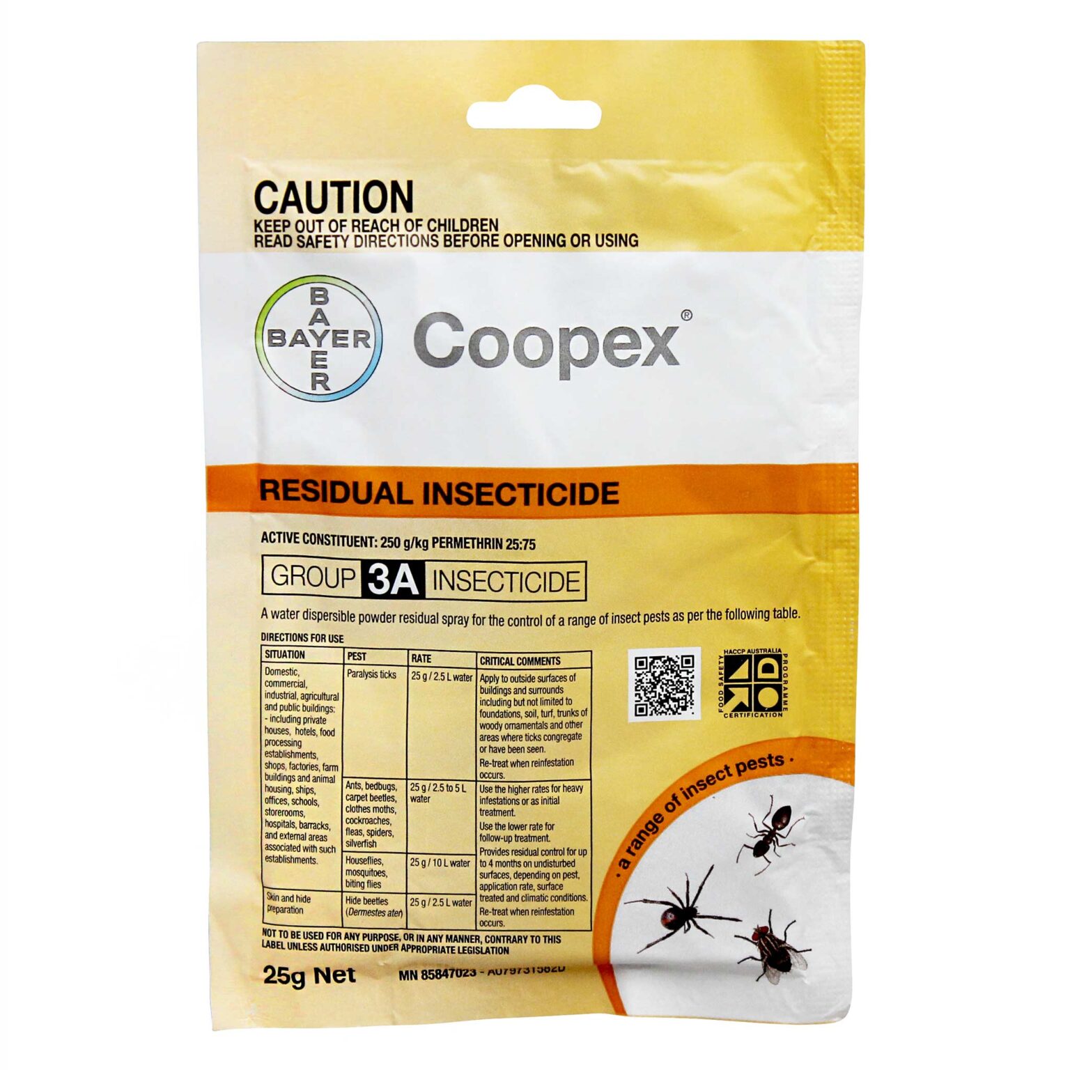 Coopex Residual Insecticide 25g - Shop Online - FarmCo