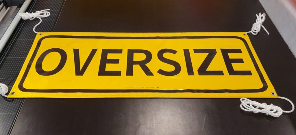 Sign - Oversize Warning Tarp - Shop Online - FarmCo