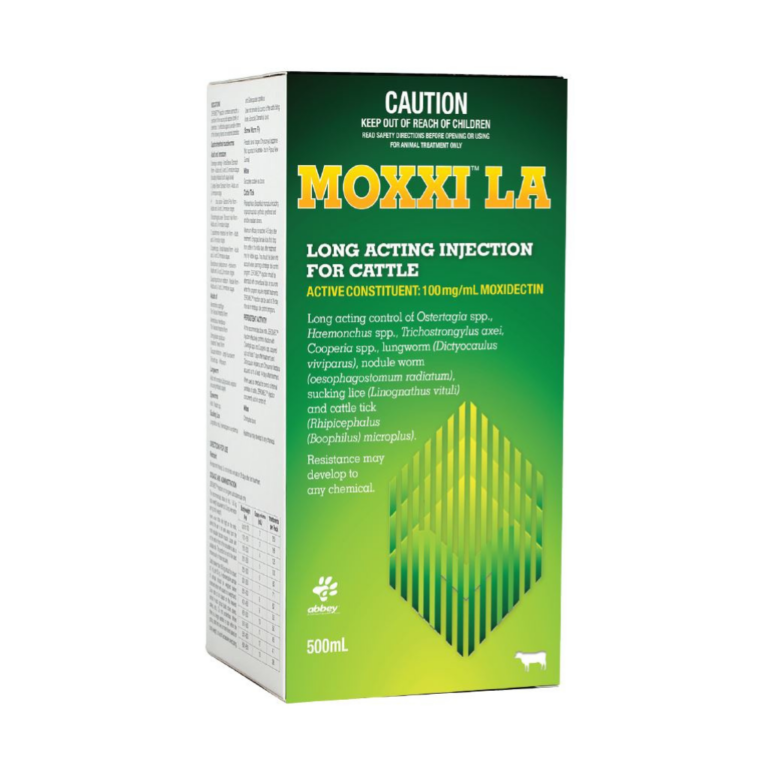 Moxxi™ LA Injection for Cattle 500ml - Shop Online - FarmCo