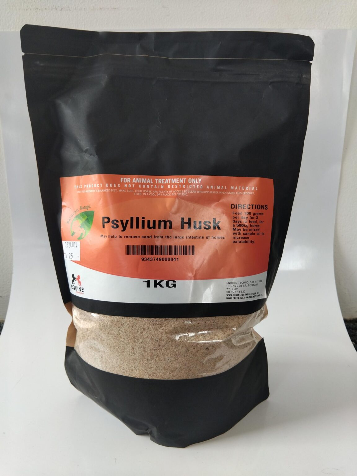 Equine Technology Psyllium Husk 1kg - Shop Online - FarmCo