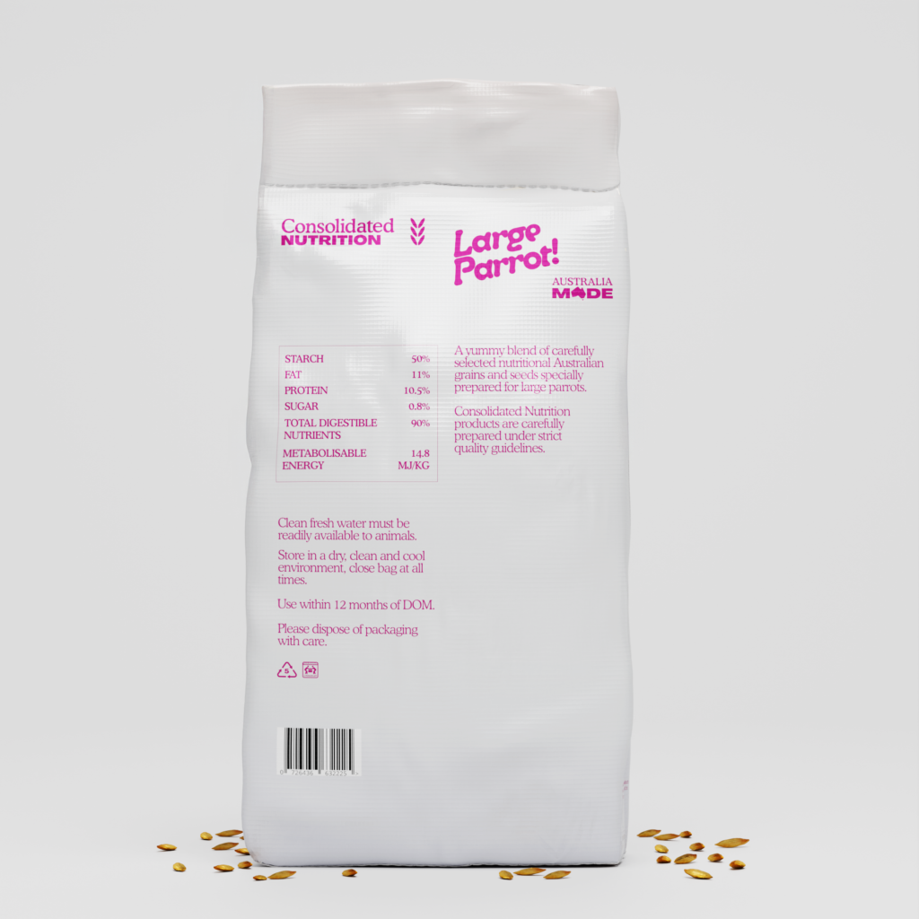 Large Parrot Mix 20kg - Shop Online - FarmCo